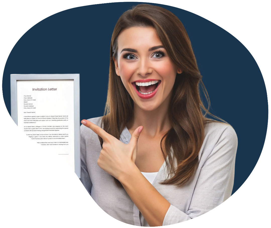 Invitation Letter Writing Services for All Visas | Visalibrary
