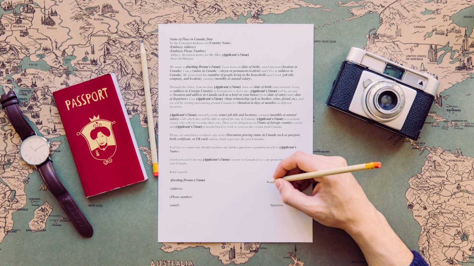 Letter of Invitation Canada Sample - Easy Way | Visalibrary